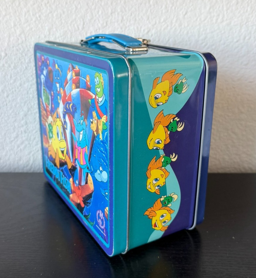 Freddi Fish Tin Lunch Box 2000 Humongous Entertainment Collectible ...