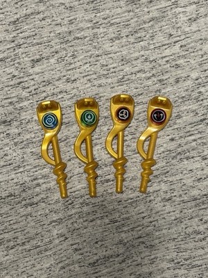 Lego Ninjago Serpentine Staffs Set Of 4 Venomari Constrictai Hypnobrai ...