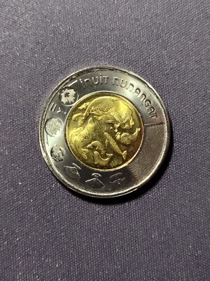 2024 Canada Inuit Nunangat Non-Colourized $2 Dollar BU Toonie - 1 coin ...