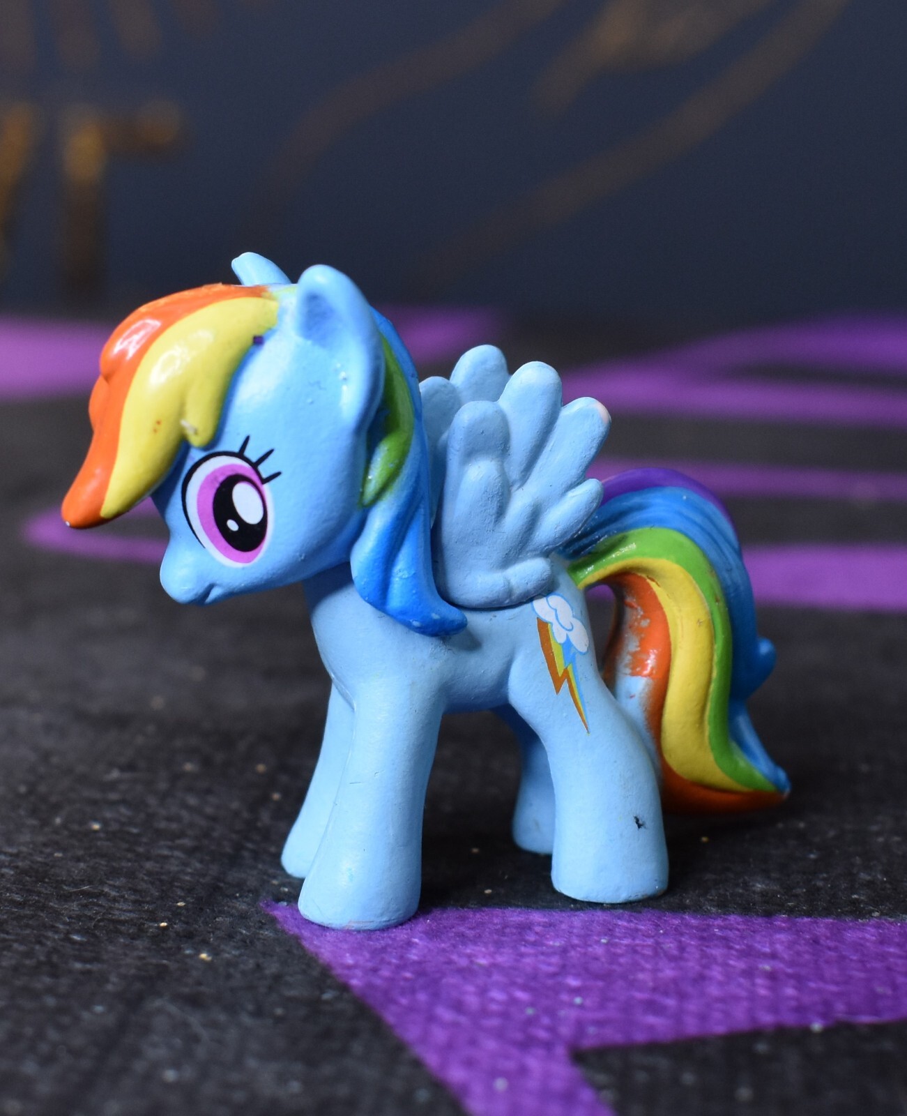 My Little Pony Busy Book Rainbow Dash Mini Figure MLP FiM | eBay