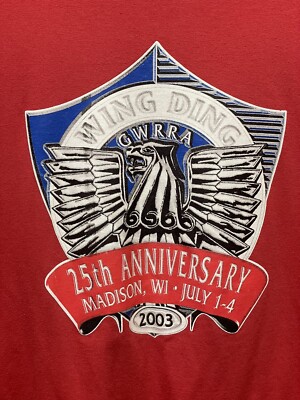 Vintage GWRRA T-Shirt Road Riders 25th Anniversary XL | eBay
