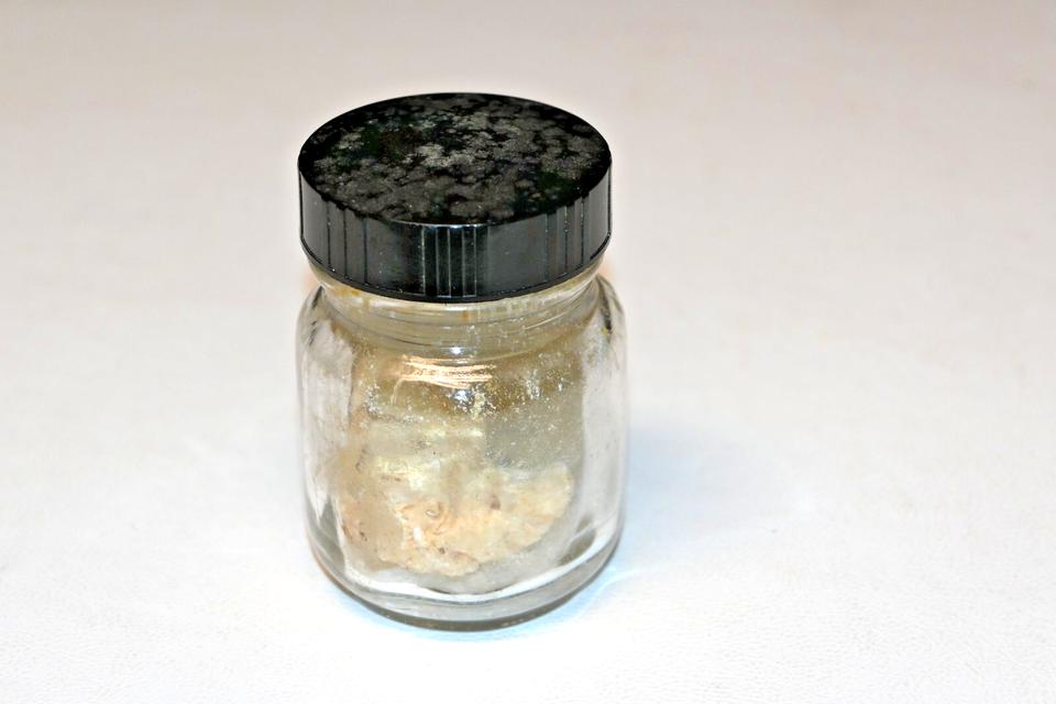 Vintage Al Foss Pork Rind Strip Jar with Contents Bass Size | eBay