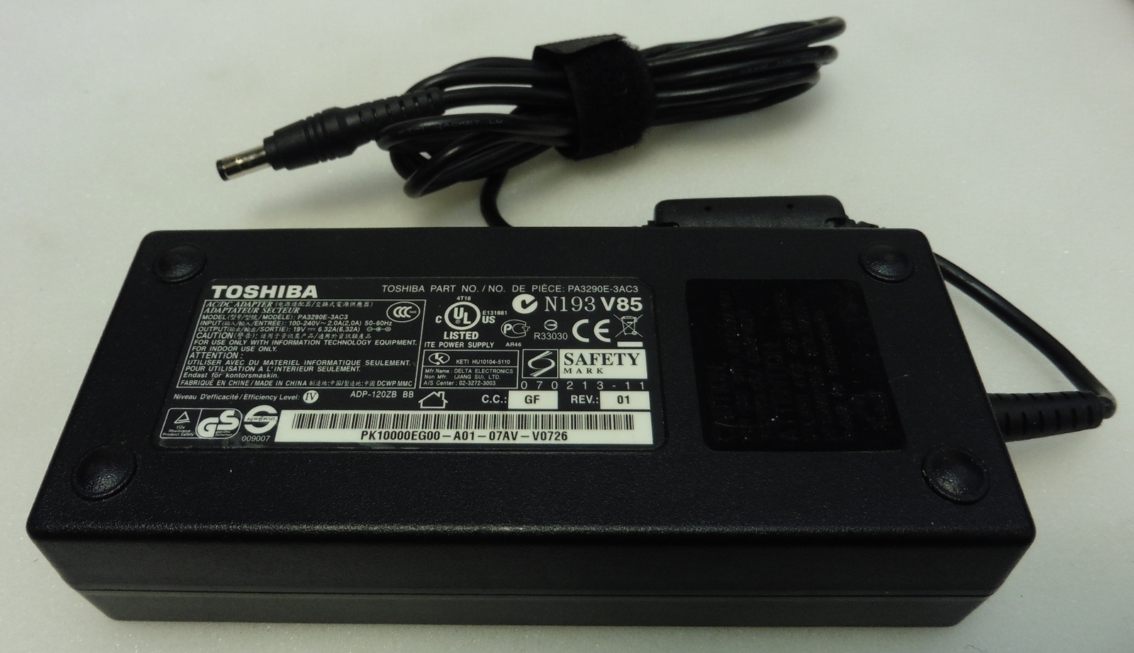 Toshiba AC Adaptor 19V 120W (PA3290E-3AC3) AC Adapter for sale online ...
