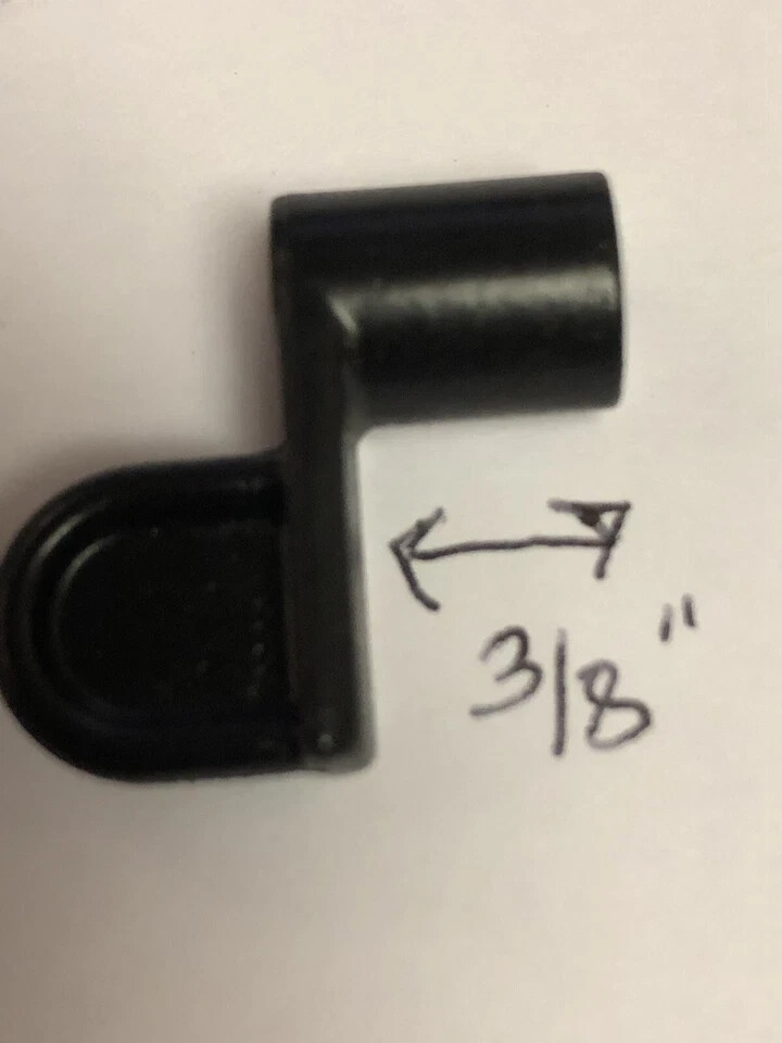 12 - SECURITY STORM DOOR *BLACK* GLASS RETAINER CLIPS METAL * SHIP FAST ...