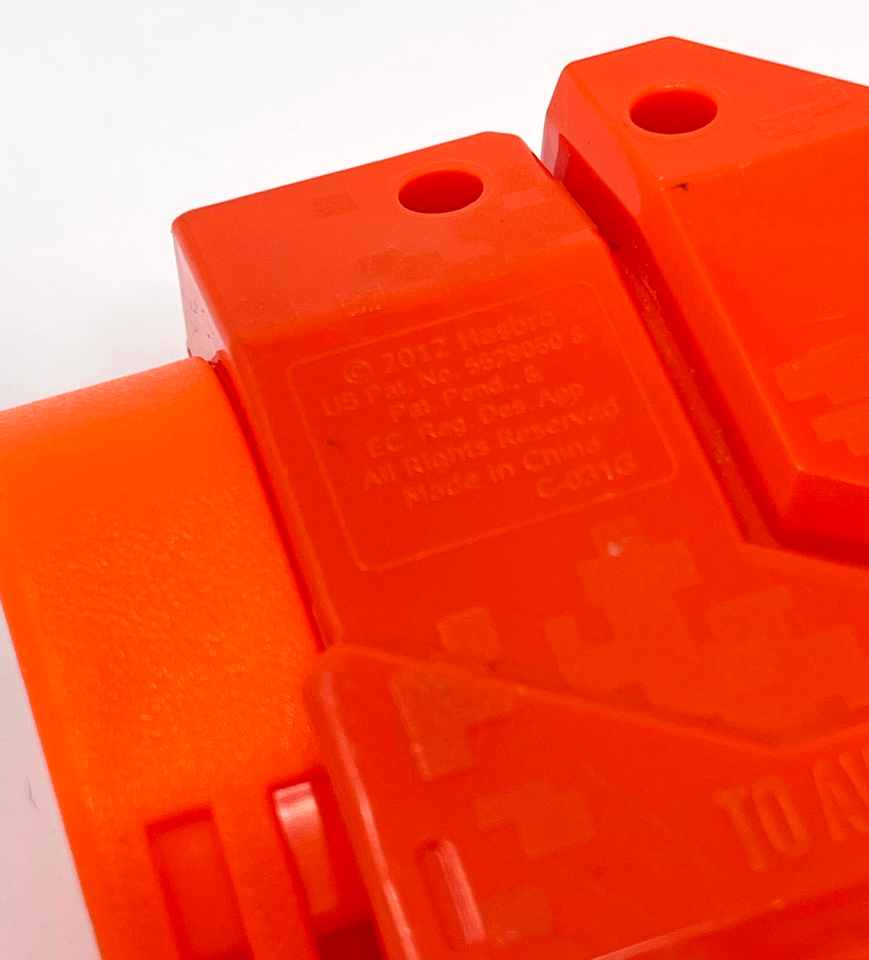 Nerf Z Mega Magnus Blaster Orange with 2 Darts Used Tested Works | eBay