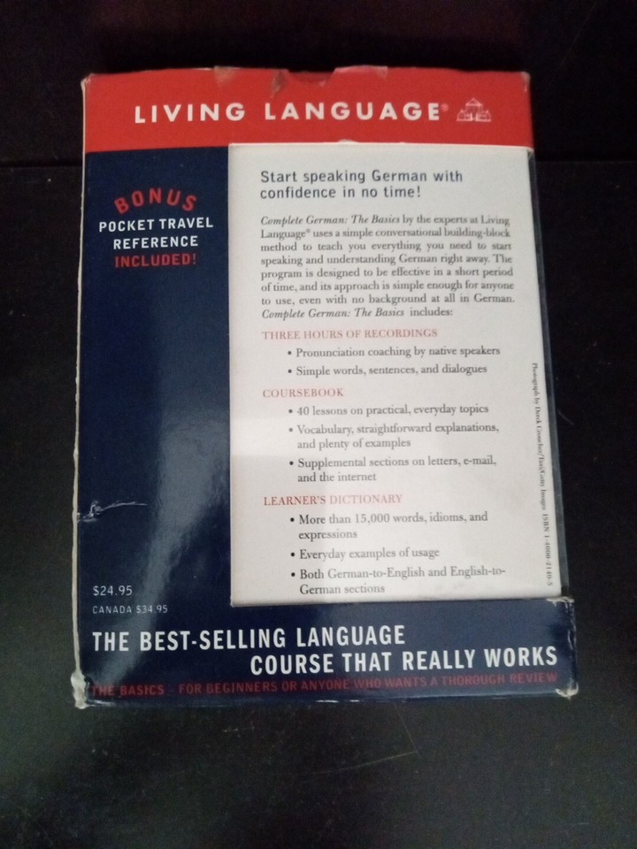 #191 - Living Language Complete Course, German 🇩🇪 The Basics ...