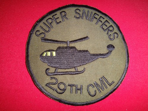 Vietnam Guerre États-unis 29th Cml Hélicoptère Super Sniffers Attenué ...