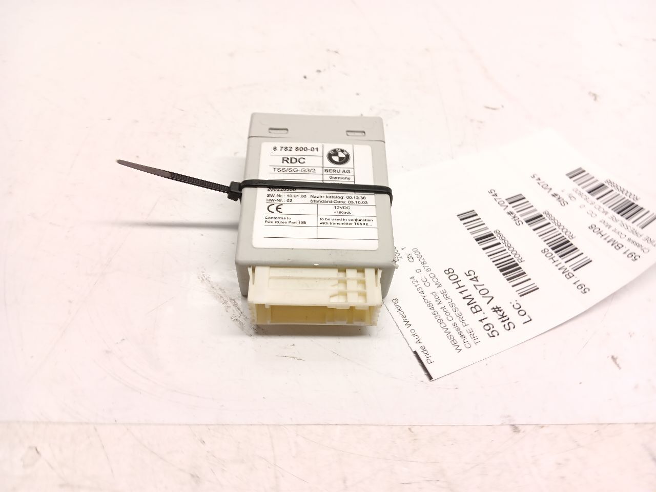 06-10 BMW E92 328i 335i M3 RDC Control Module Tire Pressure Unit ...