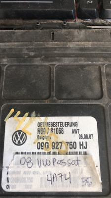 2008 VW Passat TCM transmission computer 09G 927 750 HJ | eBay