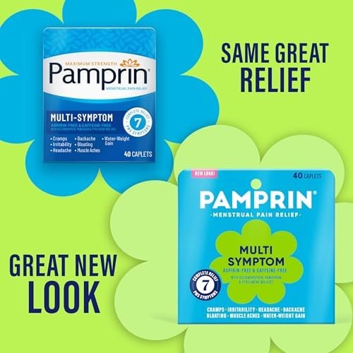 Pamprin Multi-Symptom Formula with Acetaminophen Menstrual Period | eBay