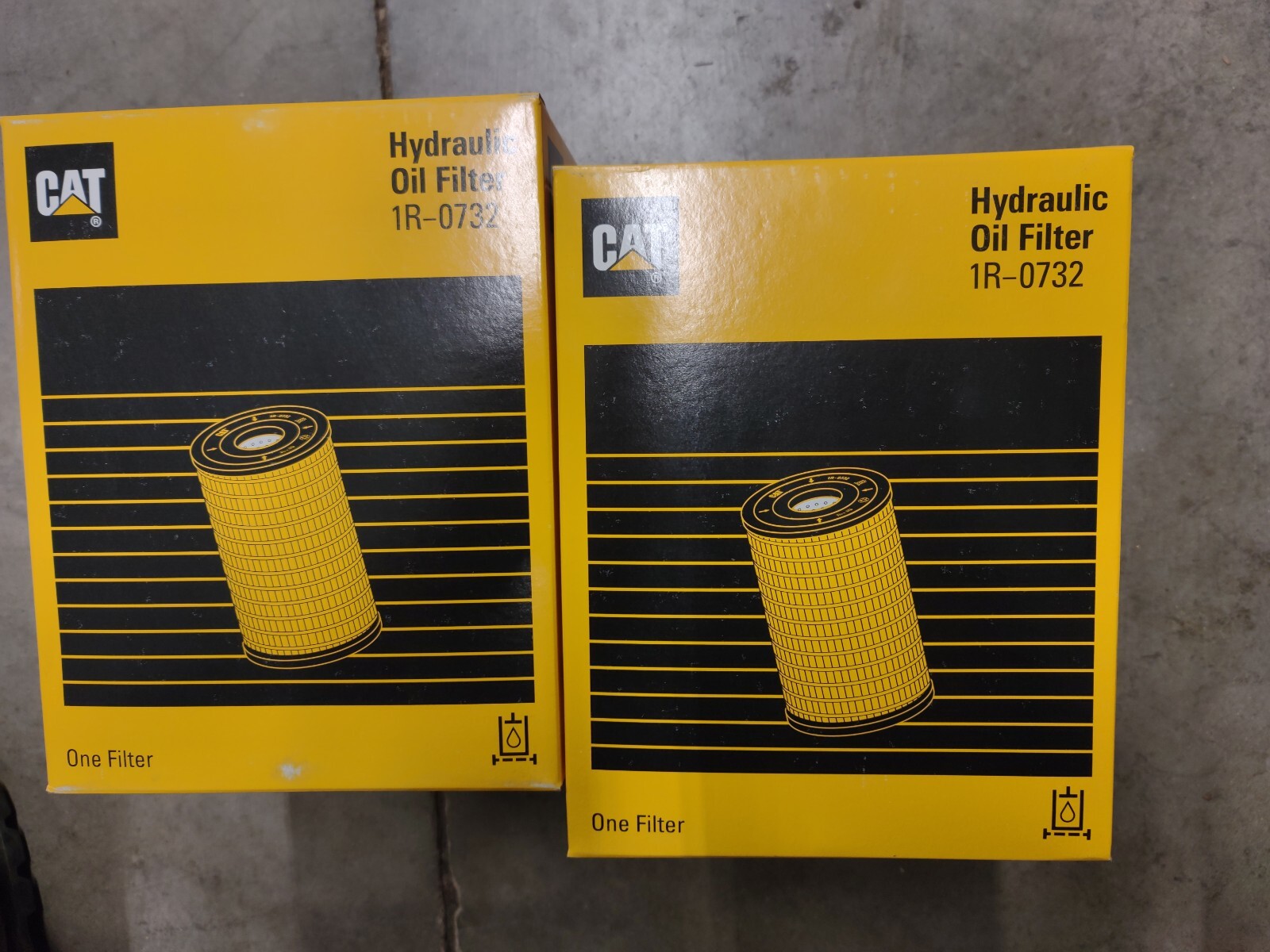 CATERPILLAR 1R-0732 - Cross reference oil filters