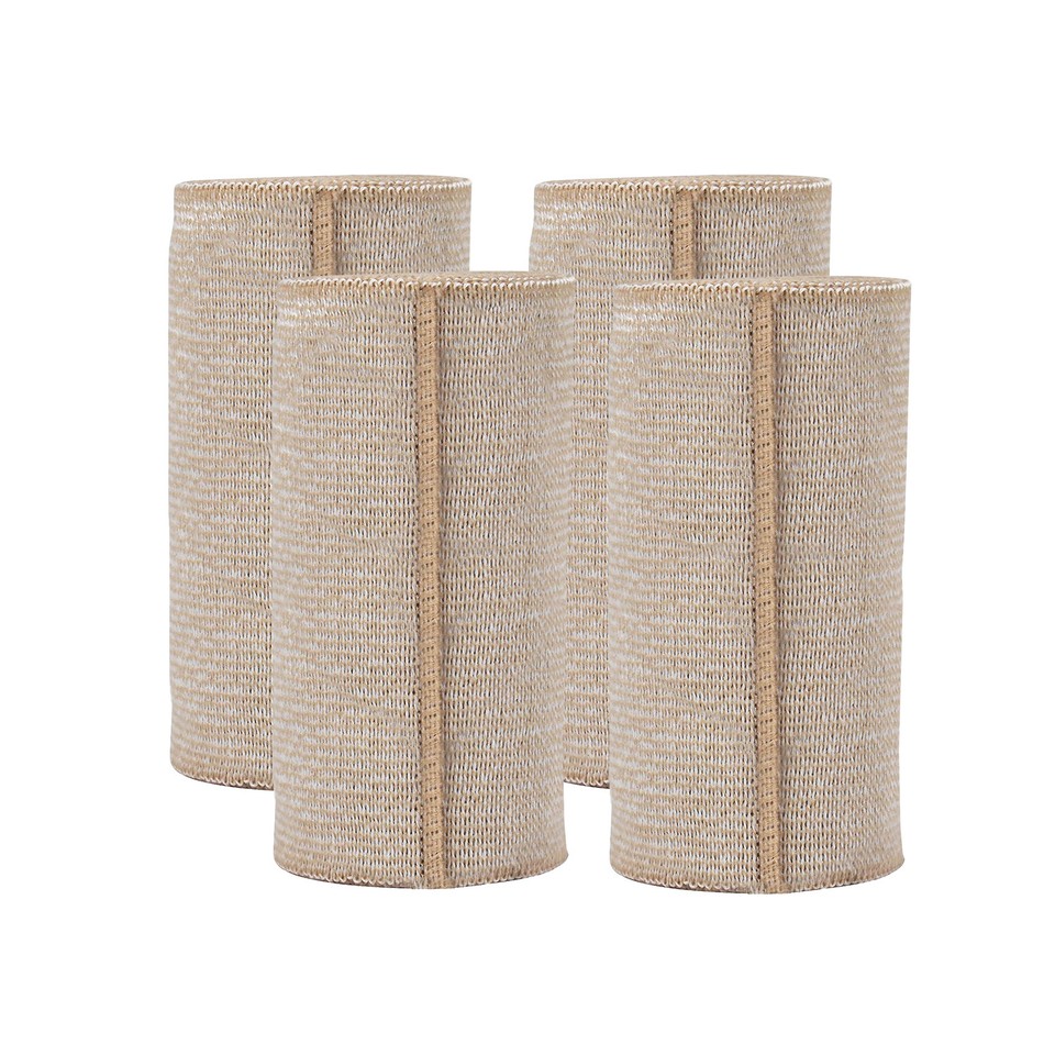 Nexskin Cotton Elastic Bandages Compression Body Wrap, Hook & Loop ...