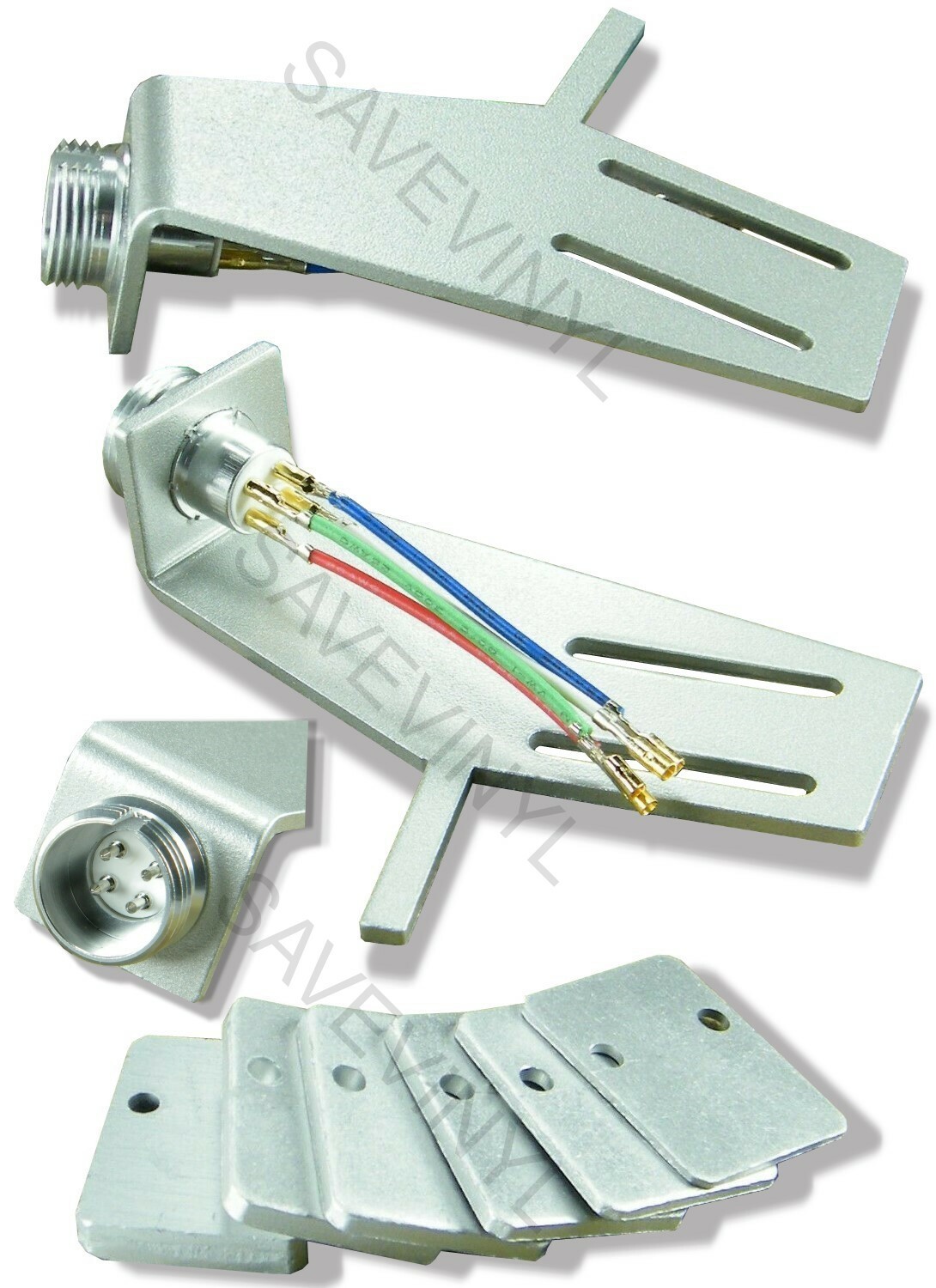 NEW Silver Lenco Headshell B-53 B-55 L-72 L-75 L-76 L-78 Turntable ...