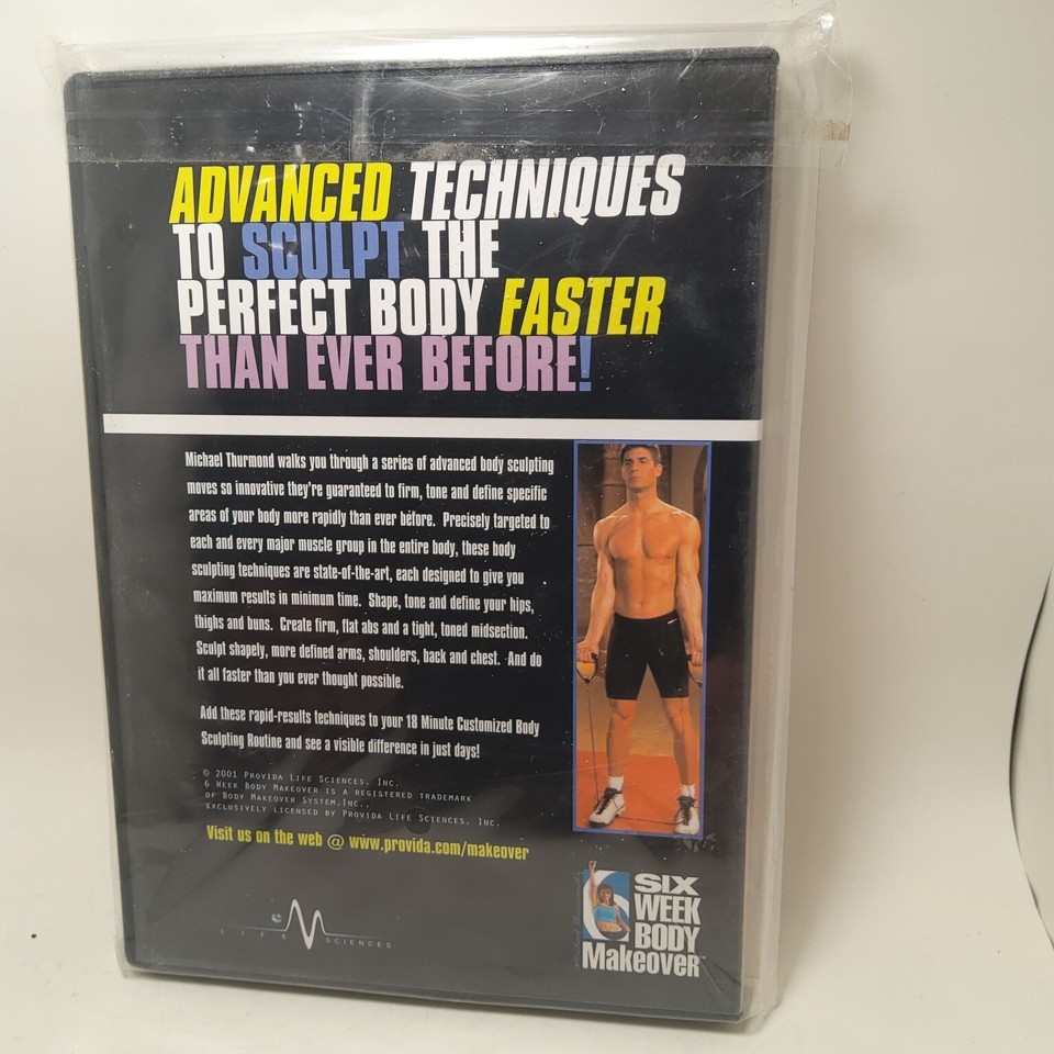 Accelerated Body Sculpting DVD 6 Week Body Makeover Not Rated Not New ...