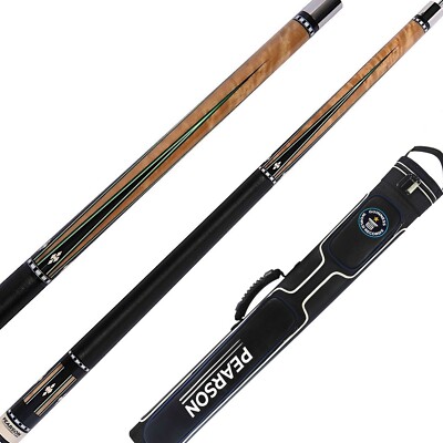 Pearson PEL-6 Prestige Billiards Pool Cue Stick w/ 2Bx2S World Record ...