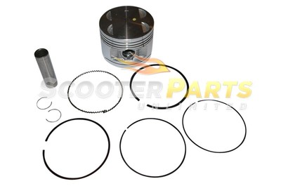 Piston Kit w Rings Loncin 178FMN Engine Motor 300CC Atv Quad Go Kart ...