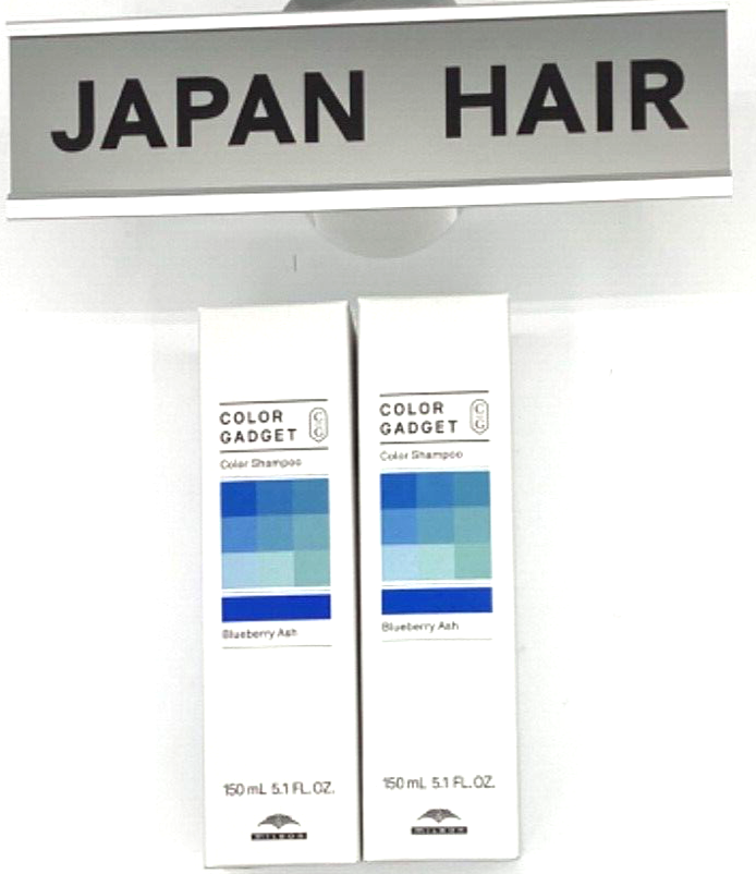 ×2 Milbon COLOR GADGET shampoo (blueberry ash) 150ml for JAPAN | eBay