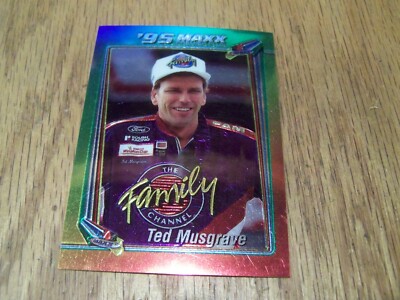 TED MUSGRAVE 1995 MAXX RACE TRADING CARD # 16 | eBay