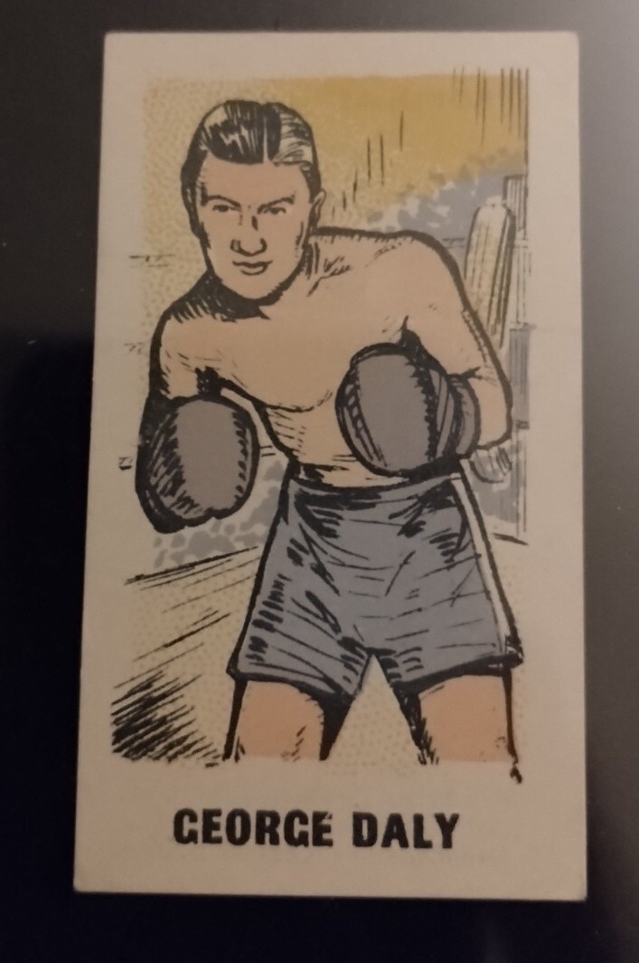 1950 Kiddy's Favourites Popular Boxers Boxing #46 George Daly EX ...
