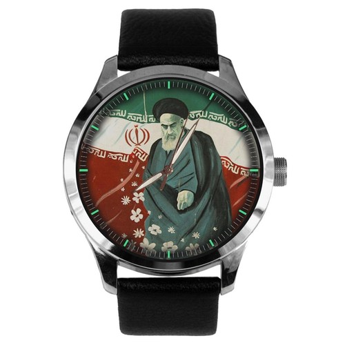 AYATOLLAH KHOMEINI 1980s IRANIAN ISLAMIC REVOLUTION WATCH USA TARIFF ...