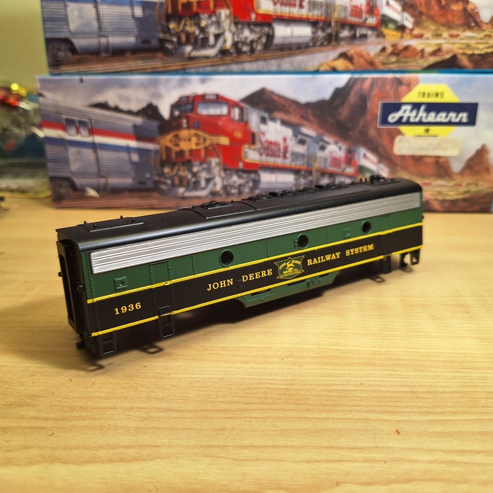 Athearn f7 B John Deere Shell for locomotive engine train ho body ...