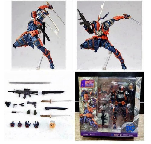 Complex Powered by Revoltech NO.011 Deathstroke Toy Action Figure New ...