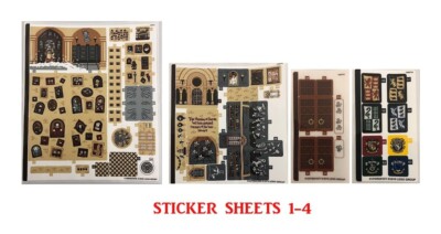 LEGO 71043 - Harry Potter - Hogwarts Castle - STICKER SHEETS 1-4 | eBay