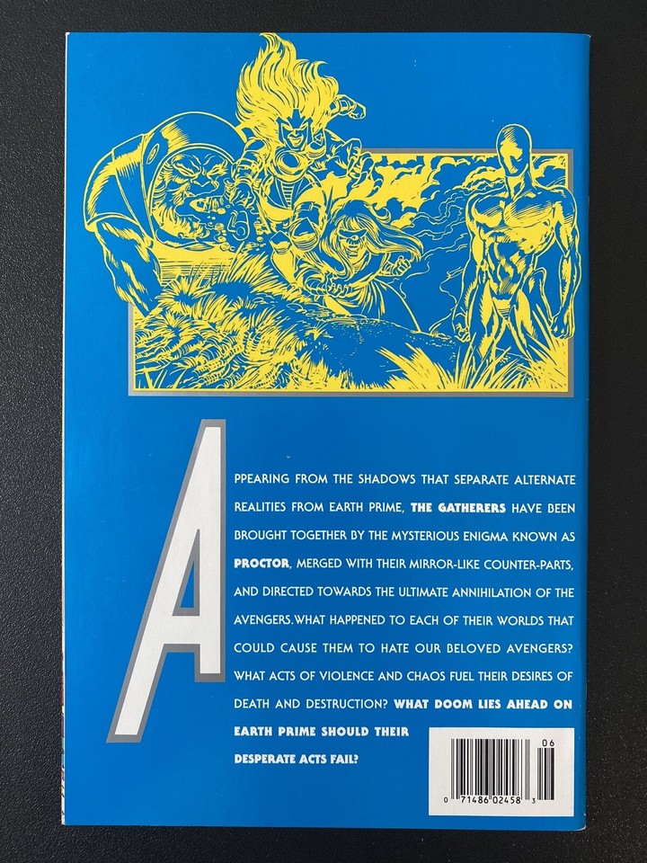 The AVENGERS #363 Marvel Comics Book - 1993 DISSENSION Silver Foil ...