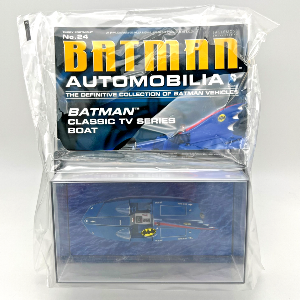 Eaglemoss BATMOBILE Automobilia Magazine #24 • BATMAN CLASSIC TV SERIES ...