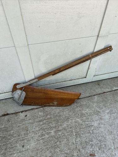 Vintage Sunfish Sailboat Rudder ~ Mahogany Newer Style Hardware | eBay