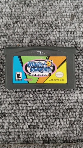 Wario Ware Inc GBA Game ROM Japan English Version Portable Video Game ...