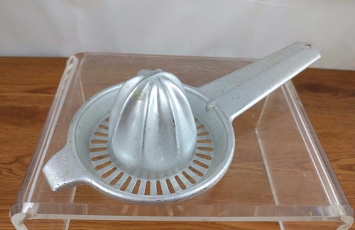 Foley Aluminum Strainer Citrus Juicer Orange Lemon Fruit Hand Held ...