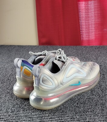 NIKE Air Max 720 Pride Mens Size 9 Wolf Gray Teal Nebula Pink