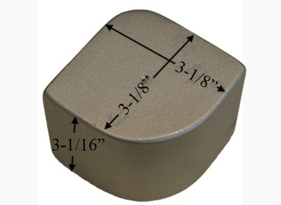 Pontoon Boat Aluminum Corner Cap Casting 19-0022 | eBay