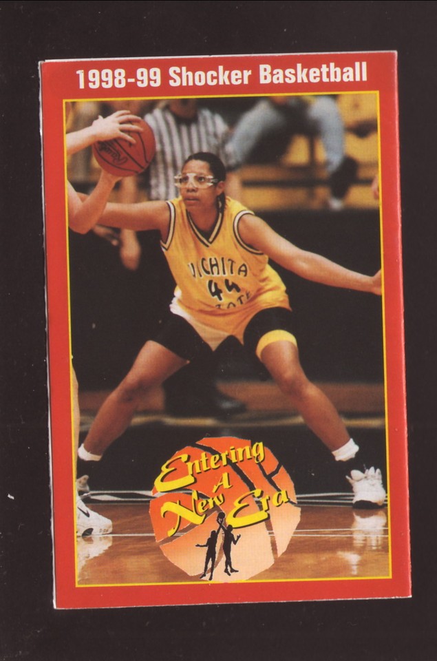 1998-99 Wichita State Shockers Basketball Pocket Schedule Maurice Evans ...