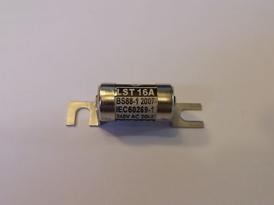 LST 16A LAWSON FUSE (1 X LST 16AMP 240V AC 20KA BS88-1) | eBay