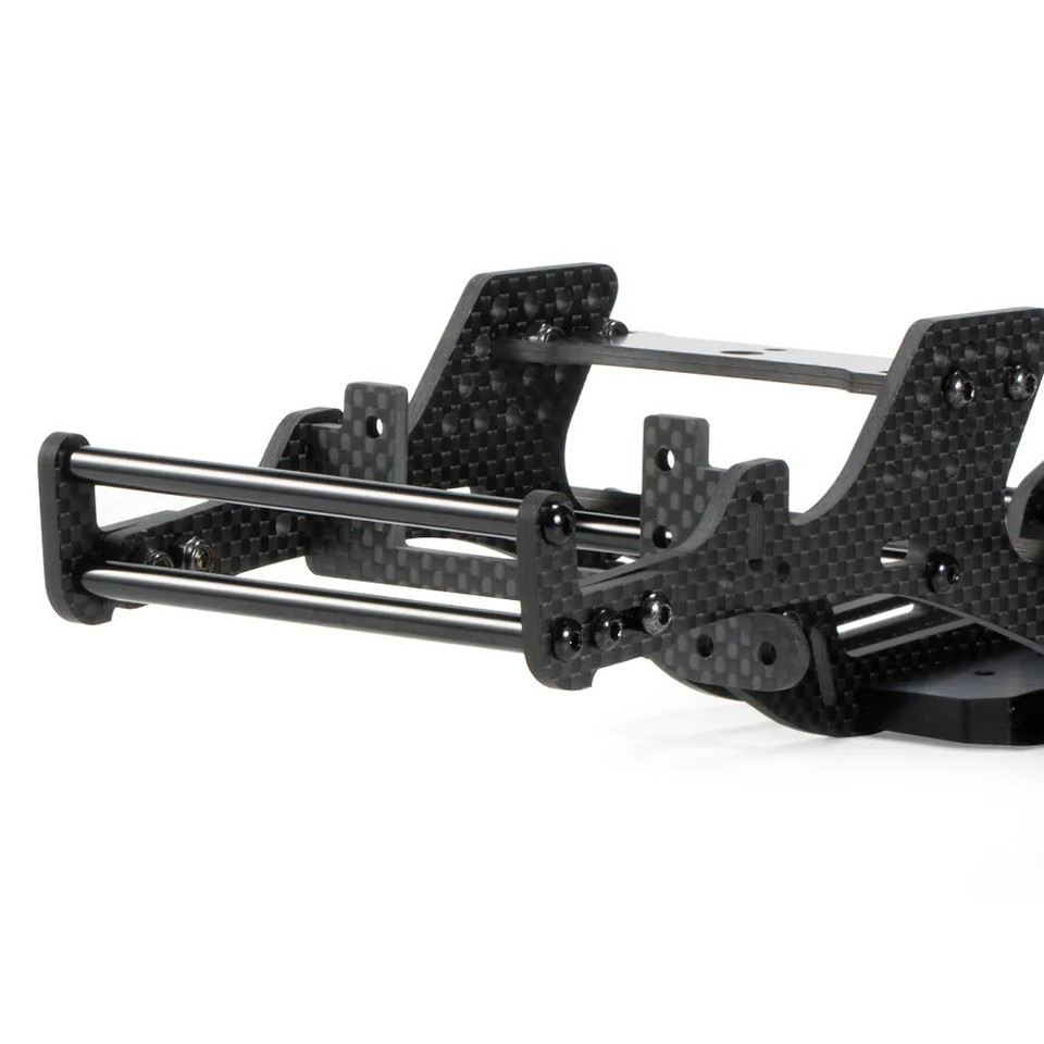 Carbon Fiber LCG Chassis Kit for 1/10 RC Car Crawler SCX10 II Element ...