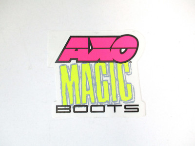 AXO Magic Boots Logo Aufkleber Tuning Race Sticker Motorsport 80x80mm ...