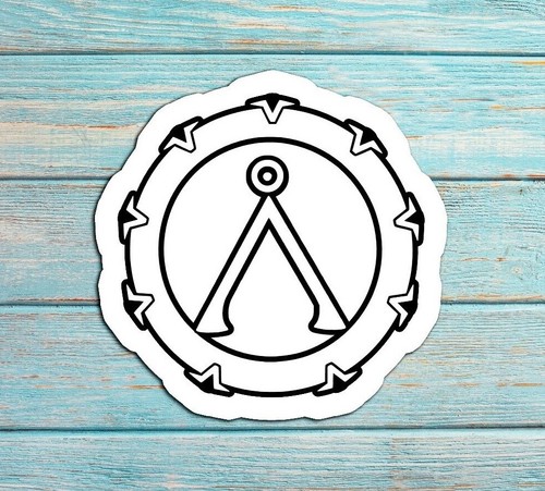 Stargate SG1 Gate & Home Symbol Vinyl Decal Sticker, High Quality ...
