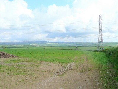 Photo 6x4 East Cornwall countryside Trewint/SX2963 Looking north from ...
