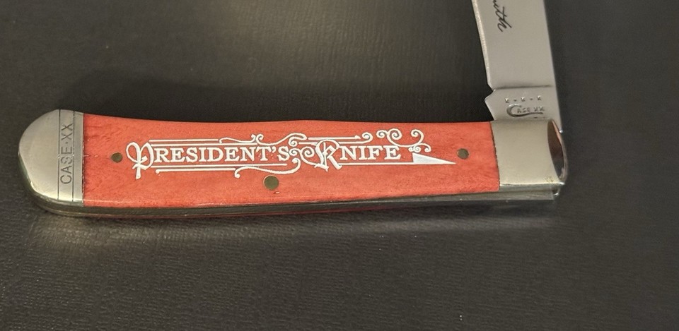 🔥 2010 Case XX 6154 Old Red Bone Single Blade Trapper Pocket Knife | eBay