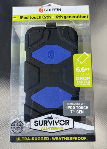 Griffin Survivor ipod touch 5th & 6th generation Blue Black NIB | eBay