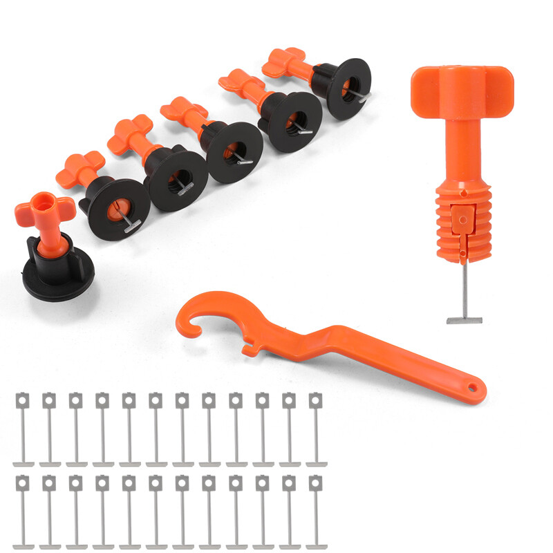 400PCS Reusable Tile Leveling System Positioning Lock Tool Kit Spacer ...