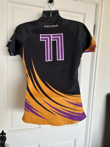 Akuma Old Caterhamians RFC Match Worn #11 Rugby Shirt/ Jersey-Medium ...