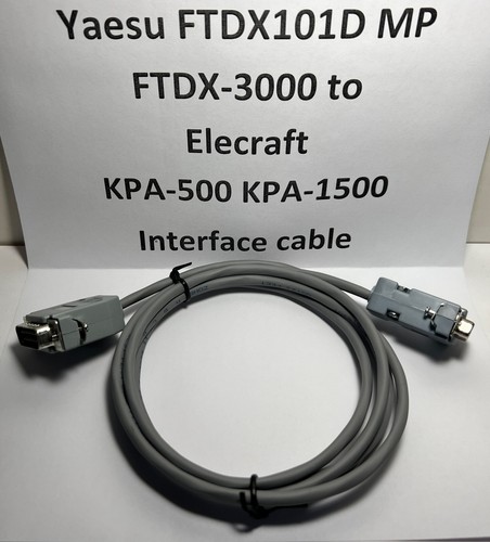 Yaesu FTDX-101MP, FTDX-101D, FTDX-3000 to Elecraft KPA500, KPA1500 ...