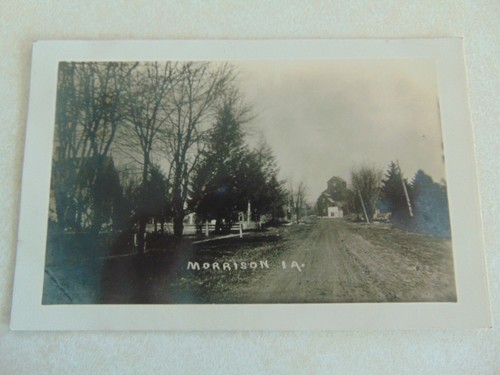 E1531 Postcard IA Iowa Morrison Street View ST Scene | eBay