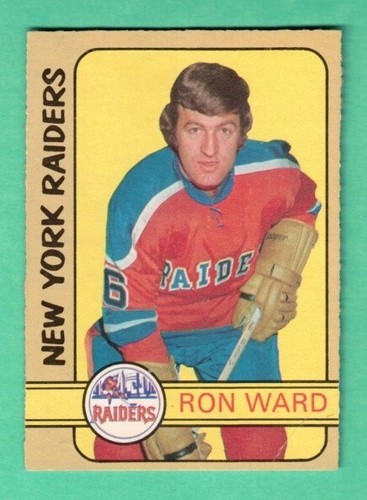 (1) RON WARD 1972-73 O-PEE-CHEE WHA SERIE 3 # 332 RAIDERS ROOKIE VG ...