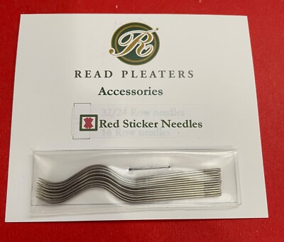 Read Red Sticker Pleater Needles for machines 84/85 with red sticker ...