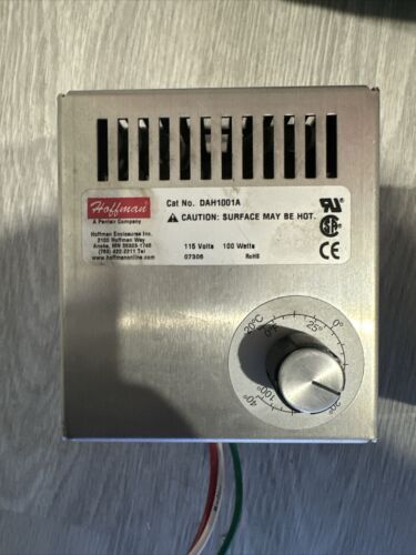Hoffman Model Number # DAH1001A 115V Electric Heater Silver | eBay