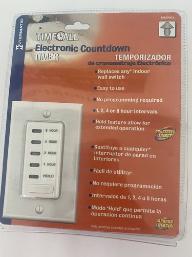 Intermatic Time All Electronic Countdown Timer Switch NEW Sealed 78275106253 | eBay